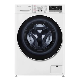 LG automatic washing machine, 9 kg, white, front loader, WFB0914WH