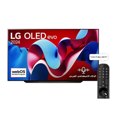 LG 65 Inch LG OLED evo C4 4K Smart TV AI Magic remote Dolby Vision ...
